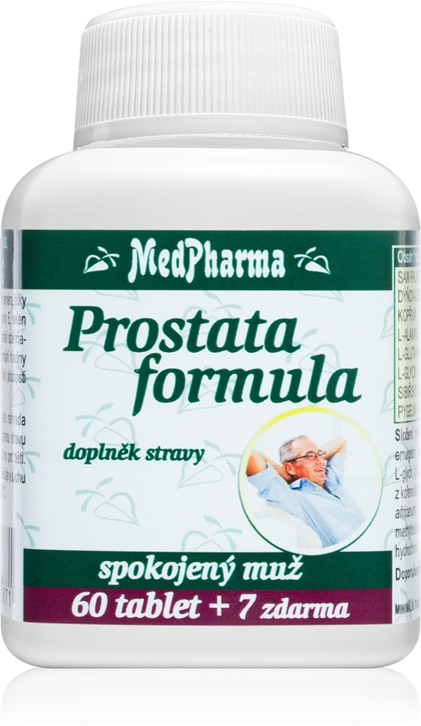 MedPharma Prostata formula tablety pro normální funkci prostaty a ...
