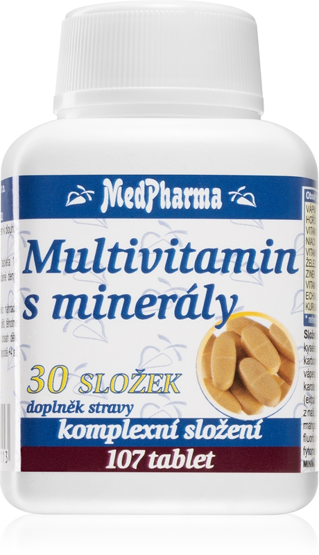 MedPharma Multivitamín s vitamínmi 30 zložiek tablety s ...