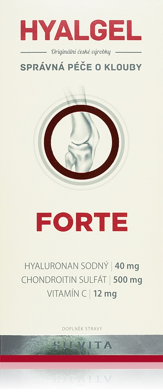 HYALGEL Hyalgel forte pomeranč sirup pro výživu kloubů a chrupavek ...