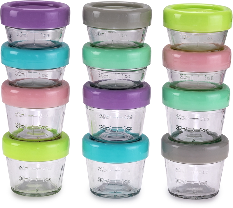 Melii Glass Food Container скляний контейнер для зберігання харчових ...