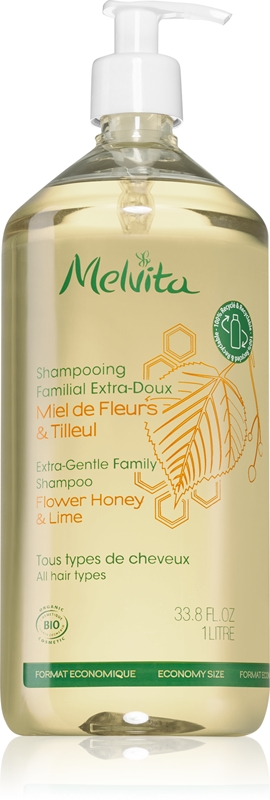 Melvita Extra-Gentle Shower Shampoo Family Extra - Soft Shampoo | notino.ie