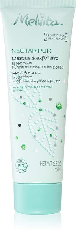 Melvita Nectar Pur cleansing mask and scrub | notino.co.uk
