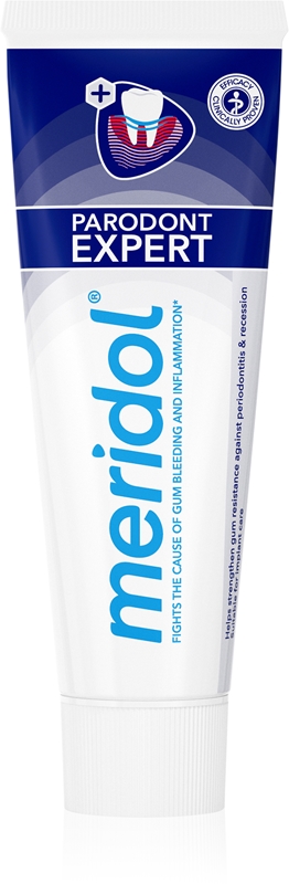 Meridol Parodont Expert toothpaste against gum bleeding and periodontal ...