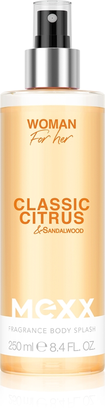 Mexx Woman Classic Citrus & Sandalwood New Refreshing Body Spray for ...