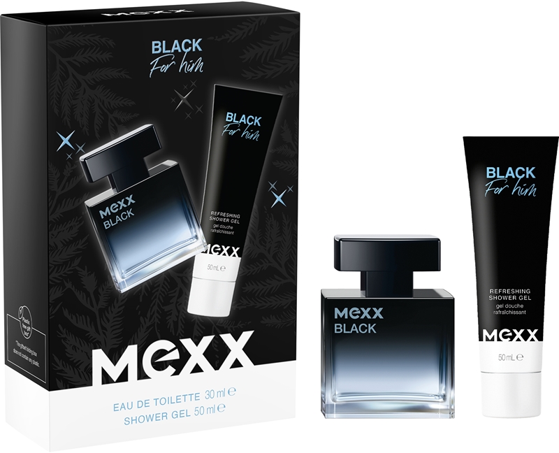 Mexx Black Man dárková sada pro muže | notino.cz