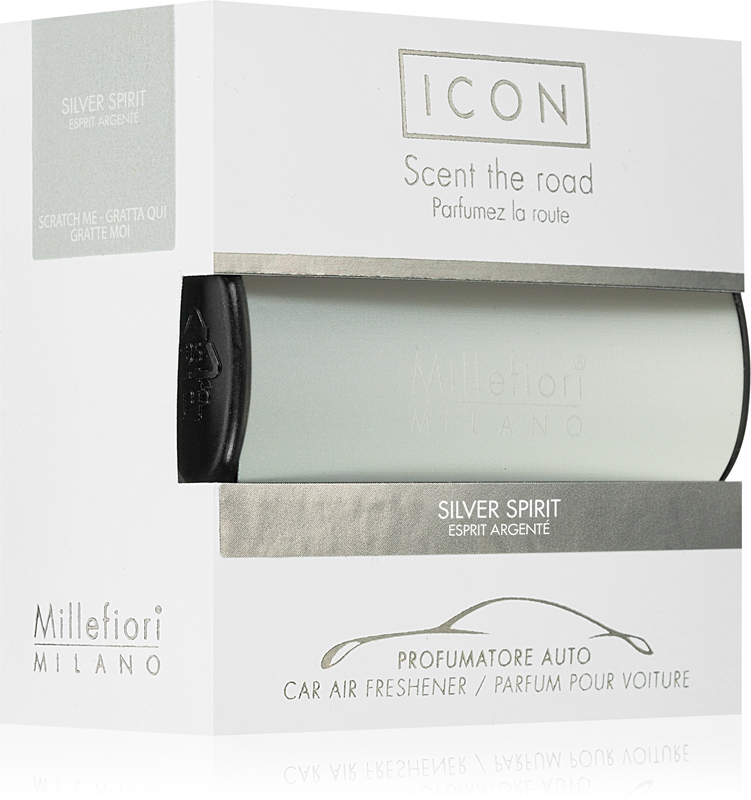 Millefiori Icon Silver Spirit vůně do auta | notino.cz