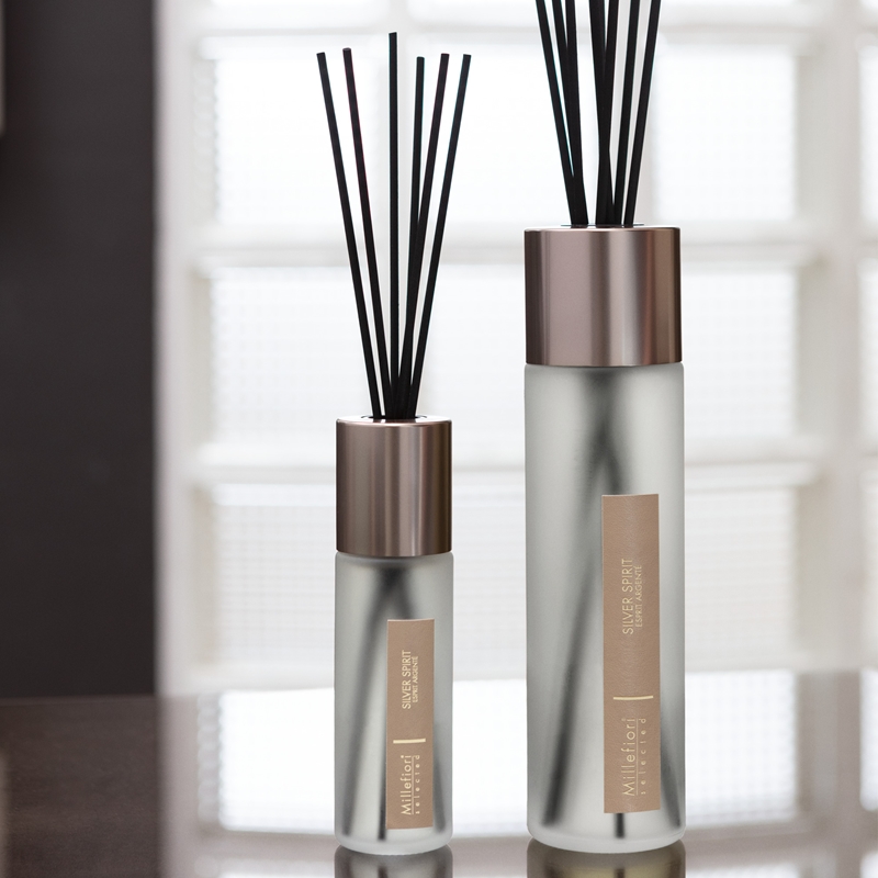 Millefiori Selected Silver Spirit aroma diffuser with refill | notino.co.uk