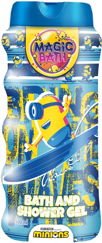 Minions Magic Bath Bath & Shower Gel gel bagno e doccia per bambini ...