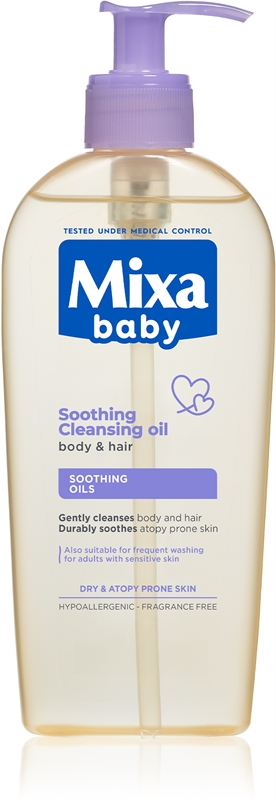MIXA Atopiance Soothing Cleansing Oil for Hair and Skin Prone to Atopy ... MIXA Atopiance Soothing Cleansing Oil for Hair and Skin Prone to Atopy ...