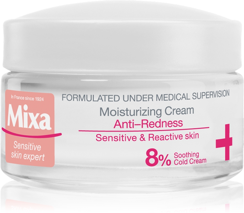 Mixa Anti-Redness Hydraterende Crème voor Gevoelige Huid met Neiging ...