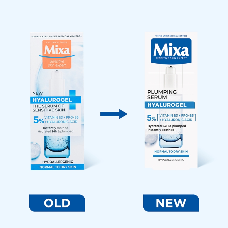 MIXA Hyalurogel Super sérum facial serum for sensitive skin | notino.co.uk