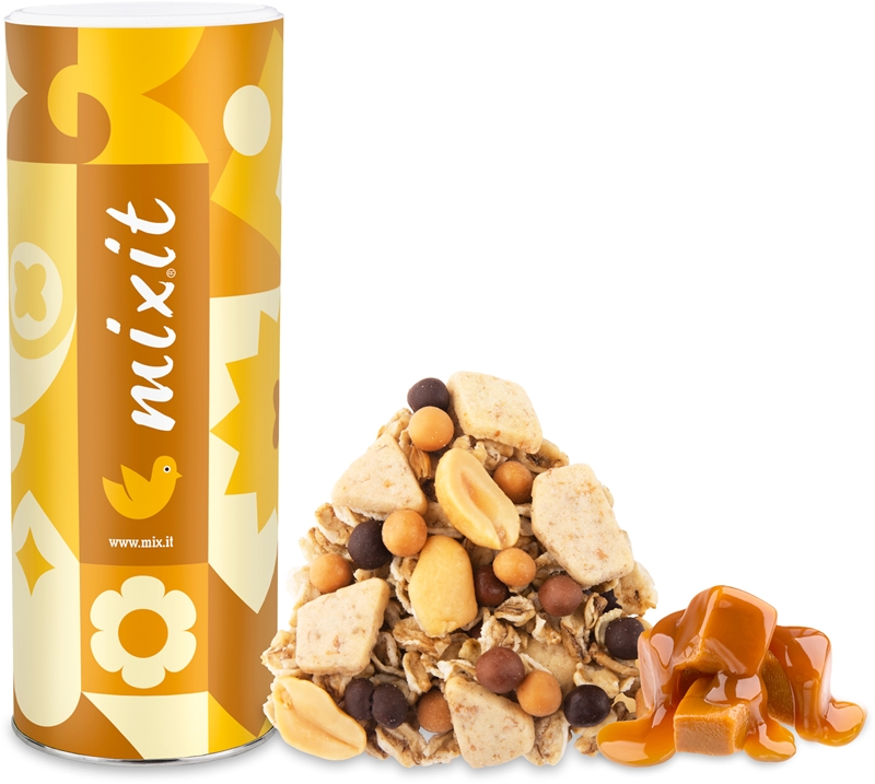 MIXIT Peanut Caramel & máslová sušenka müsli | notino.cz