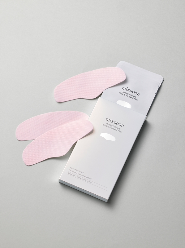mixsoon Melting Collagen Neck & Forehead Film Moisturising face sheet ...