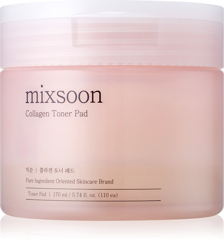 mixsoon Collagen toner pads to brighten and smooth the skin | notino.ie