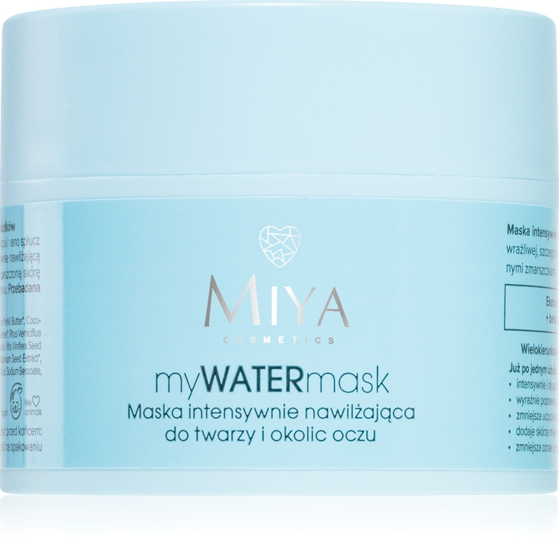 MIYA Cosmetics myWATERmask intense hydrating mask for the face and eye ...