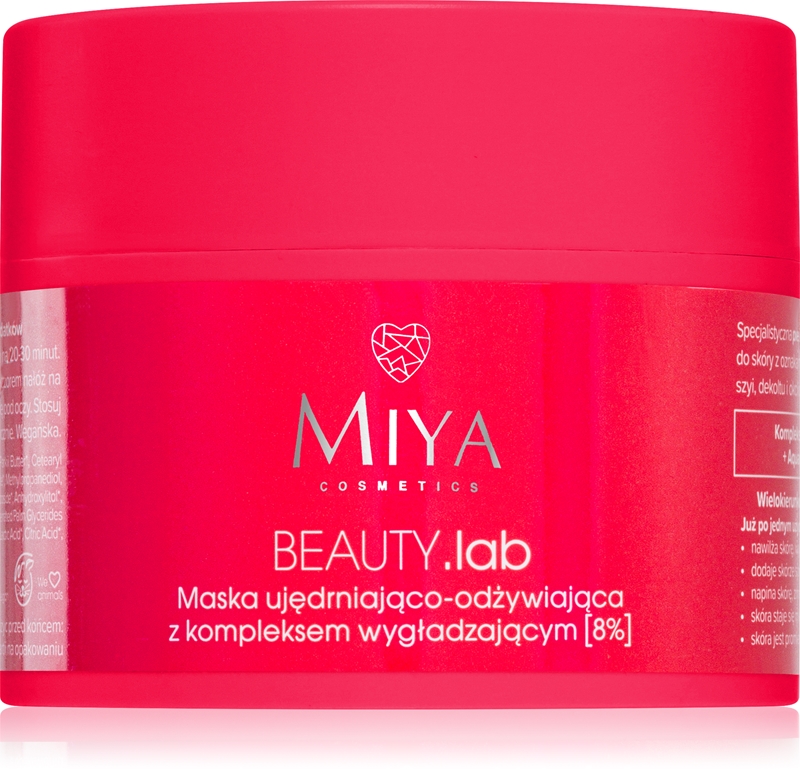 MIYA Cosmetics BEAUTY.lab Nourishing and Firming Mask | notino.ie