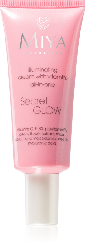 MIYA Cosmetics SecretGLOW brightening cream with vitamins | notino.co.uk