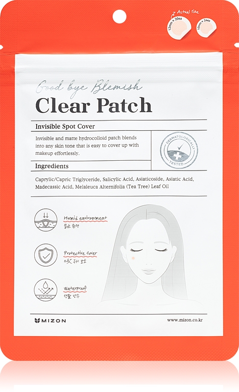 Mizon Good Bye Blemish Clear Patch čisticí náplast proti akné | notino.cz