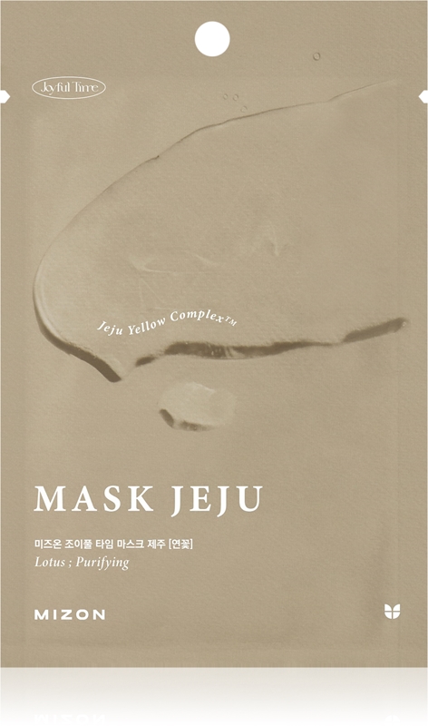 Mizon Joyful Time Jeju Lotus moisturising face sheet mask for clear and ...