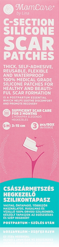 MomCare by Lina C-Section Silicone Scar Patches c-section silicone scar ...