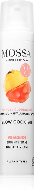 Mossa Glow Coctail Illuminating Night Cream | notino.ie