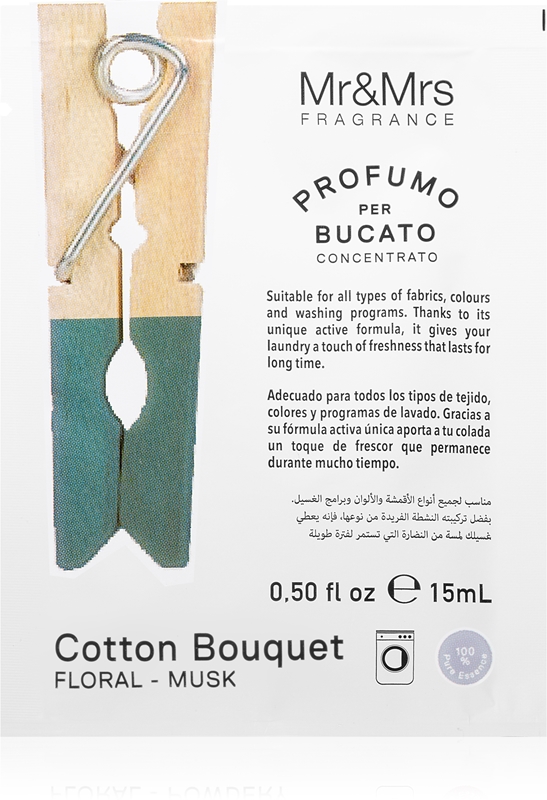 Mr & Mrs Fragrance Laundry Cotton Bouquet concentrated fragrance for ...