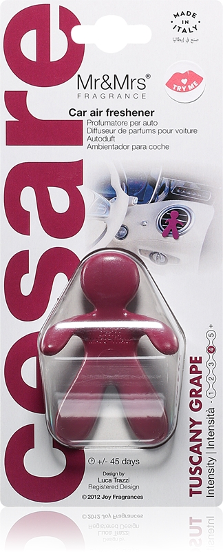 Mr & Mrs Fragrance Cesare Tuscany Grape désodorisant voiture | notino.be