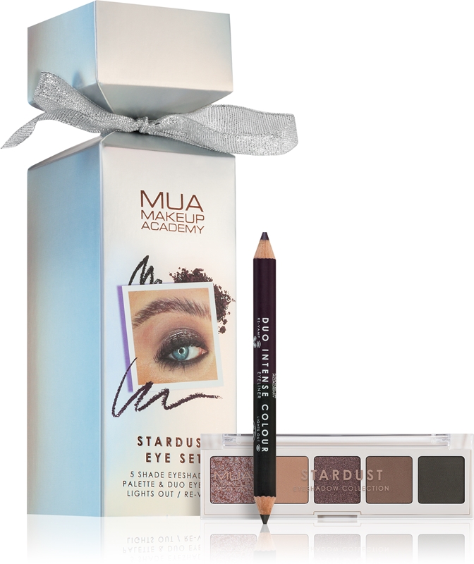 MUA Makeup Academy Cracker Stardust Gift Set (for a smoky makeup look ...