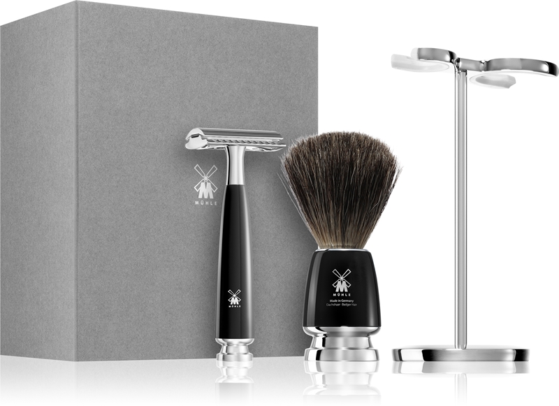 Mühle RYTMO Black Pure Badger Shaving Kit | notino.ie
