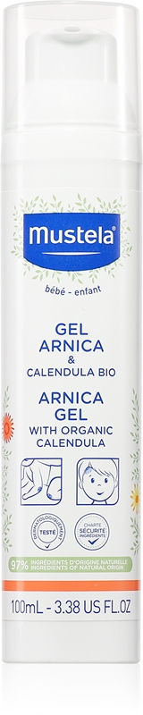 Mustela Bébé Arnica gel para contusiones, heridas e hinchazones para ...