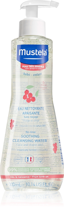 Mustela Bébé Very Sensitive Skin eau purifiante sans rinçage pour bébé ...