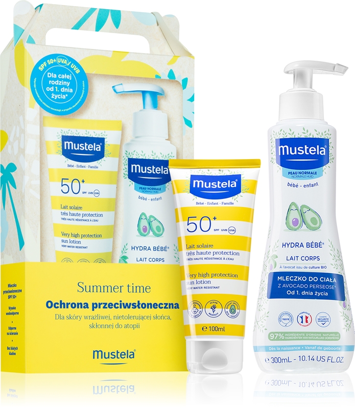 Mustela Bébé Summer Time Set Gift Set(for children from birth) | notino.ie