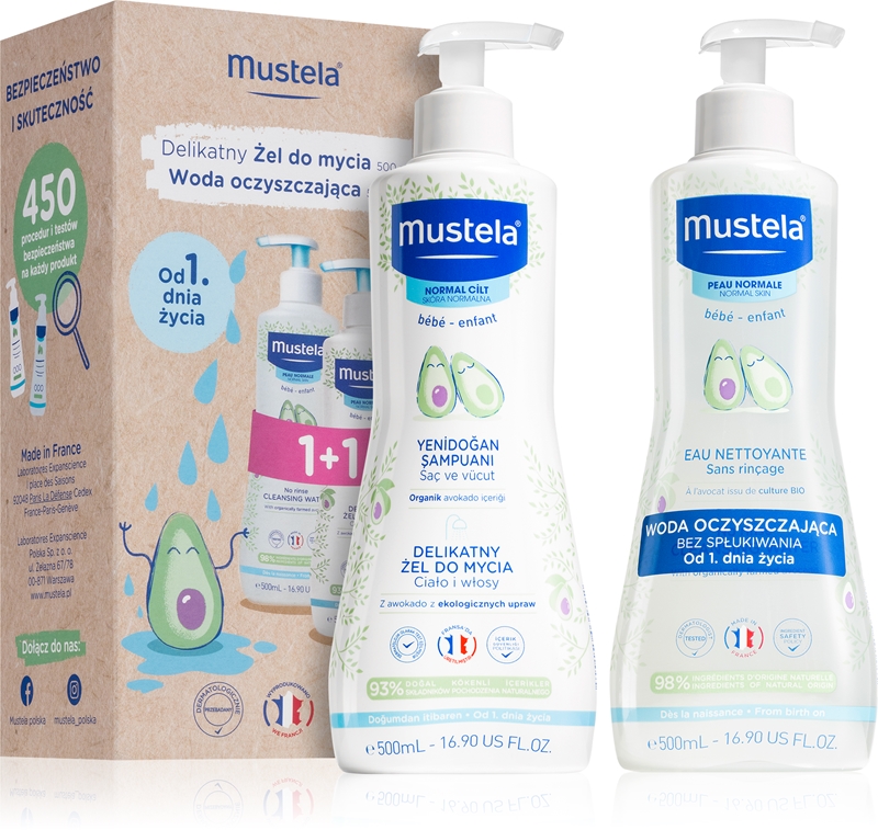 Mustela Bébé Normal Skin gift set (for children from birth) | notino.co.uk