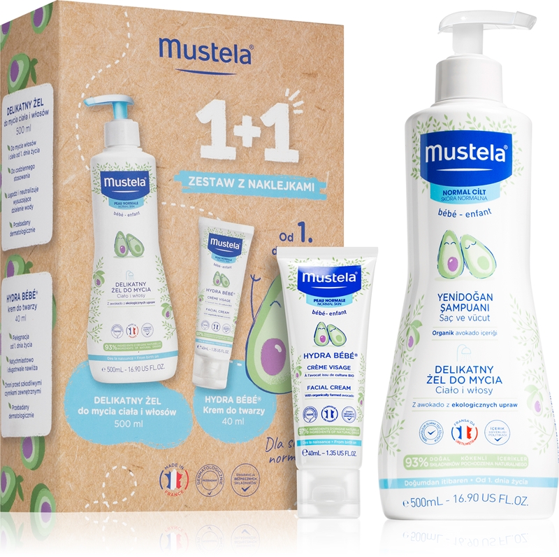 Mustela Bébé Hydra Bébé gift set (for children from birth) | notino.co.uk