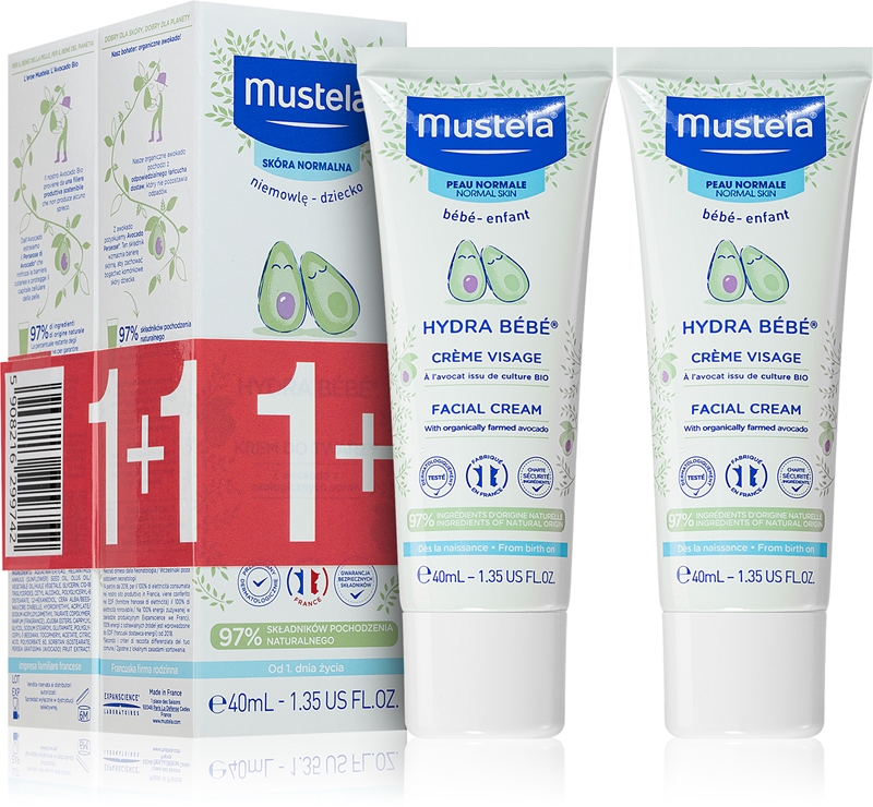 Mustela Bébé Hydra conditionnement avantageux (pour bébé) | notino.be