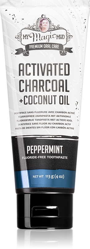 My Magic Mud Activated Charcoal Whitening Toothpaste with Activated ...