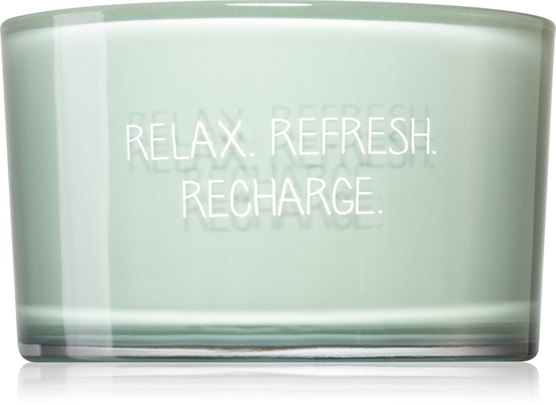 My Flame Minty Bamboo Relax, Refresh, Recharge scented candle | notino.ie