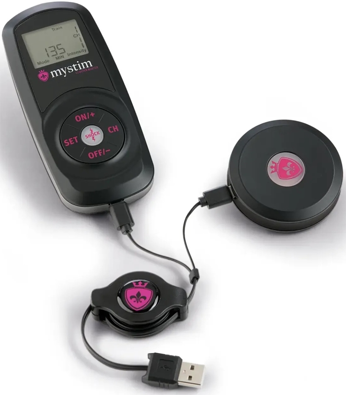 Mystim Cluster Buster electric stimulator with accessories | notino.ie