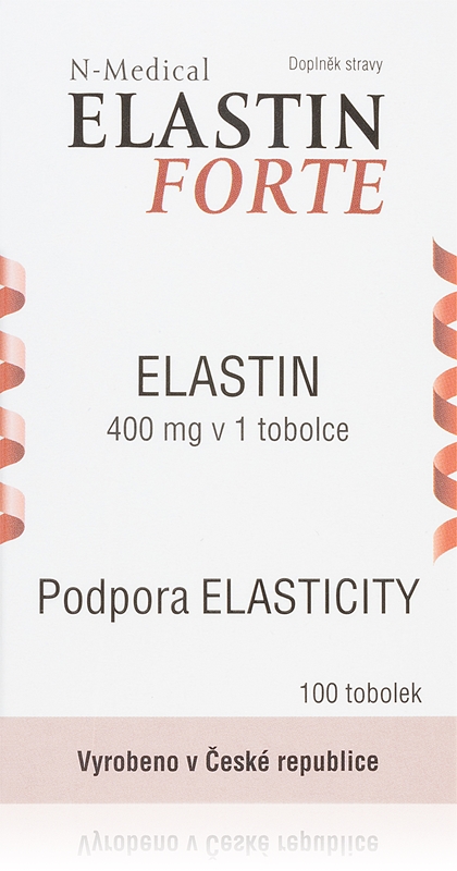 N-Medical Elastin FORTE 400 mg cápsulas que aumenta a elasticidade da ...