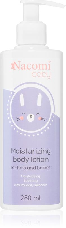 Nacomi Baby Moisturizing Milk for children from birth | notino.ie