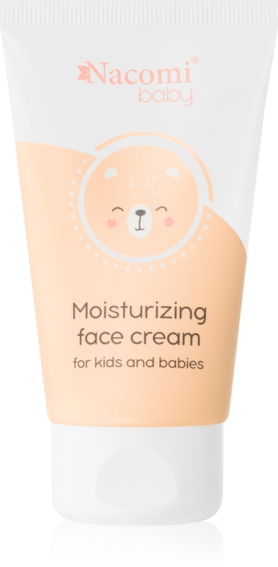 Nacomi Baby Moisturizing Facial Cream for children from birth | notino.ie