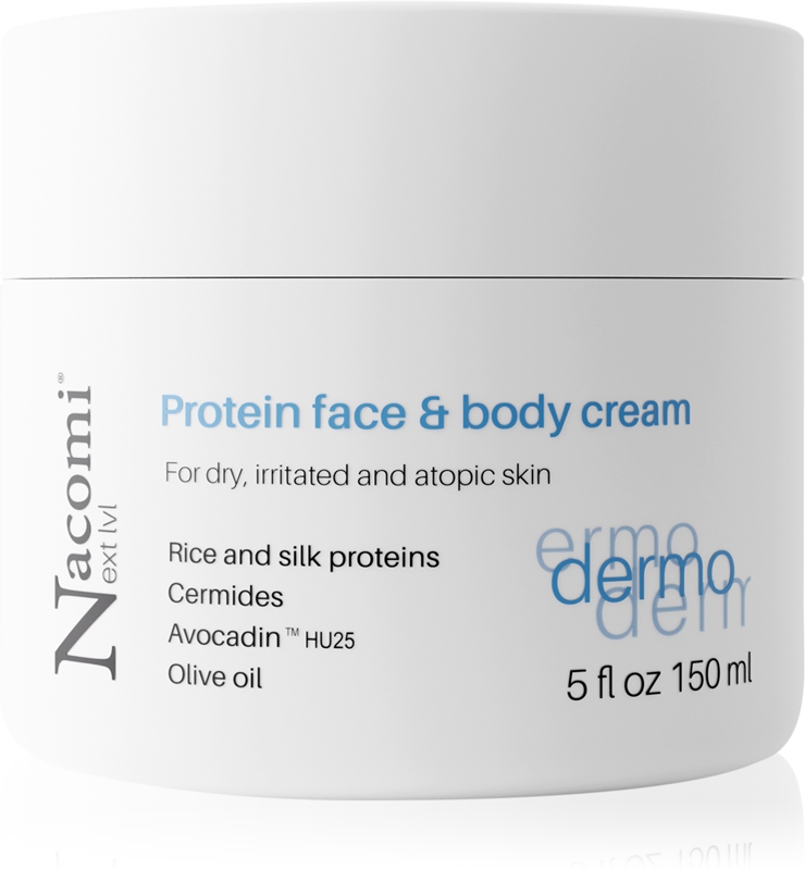 Nacomi Next Level Dermo Face And Body Cream for dry to atopic skin ...