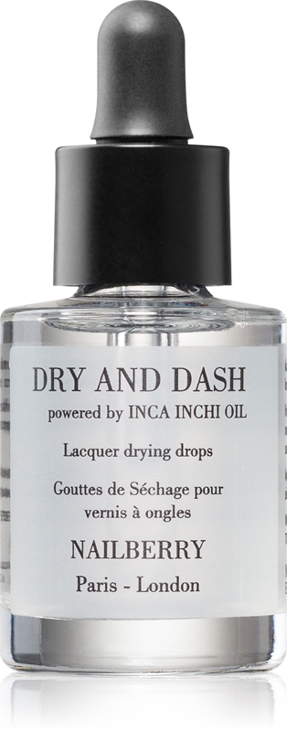 NAILBERRY Dry and Dash Lacquer Drying Drops nail polish quick drying ...