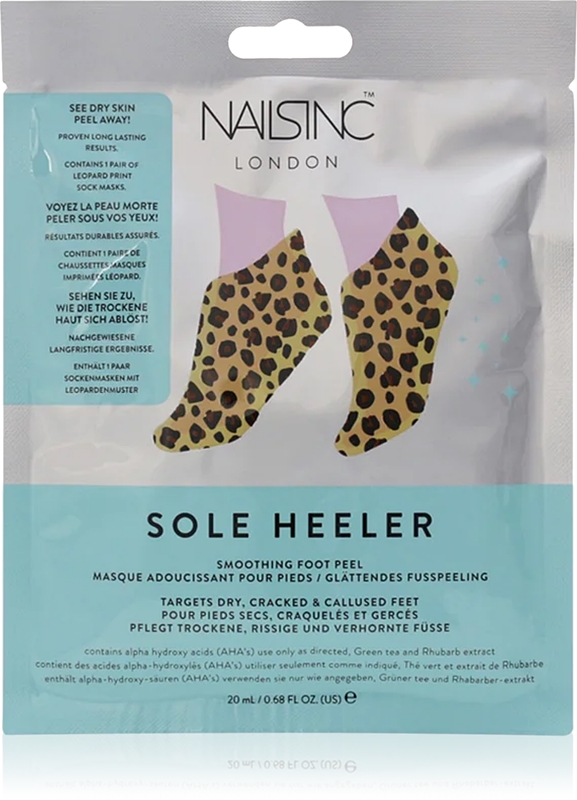 Nails Inc. Sole Heeler Peeling Mask for legs | notino.ie