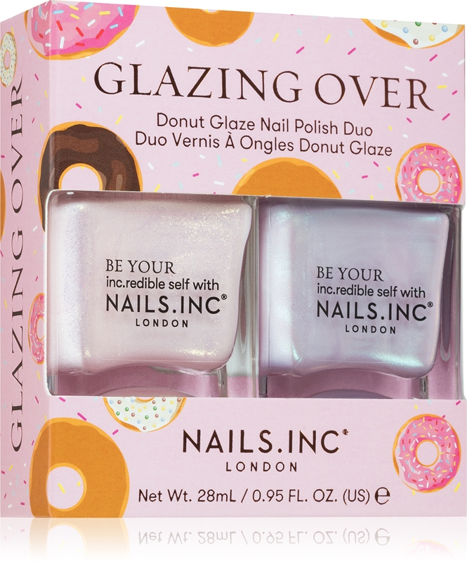 Nails Inc. Glazing Over Donut Glaze sada laků na nehty | notino.cz