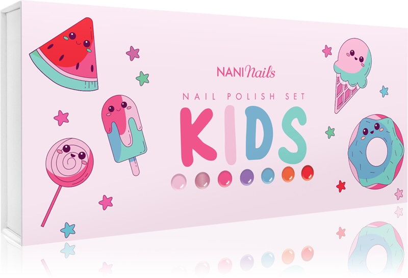 NaniNails NANI Kids Nail Polish Set conjunto de vernizes de unhas para ...
