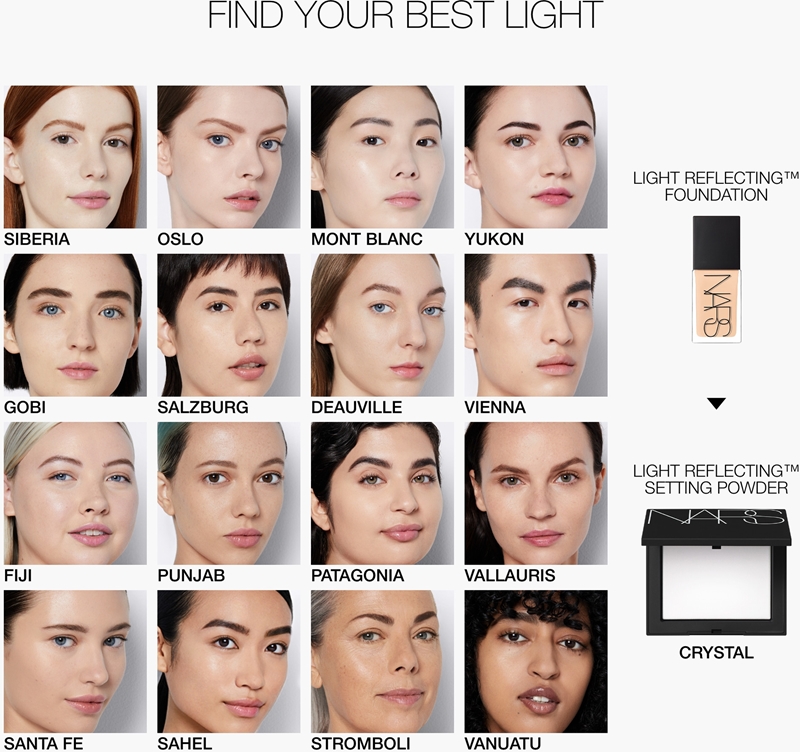 NARS Light Reflecting Foundation fond de tein illuminateur pour un look ...