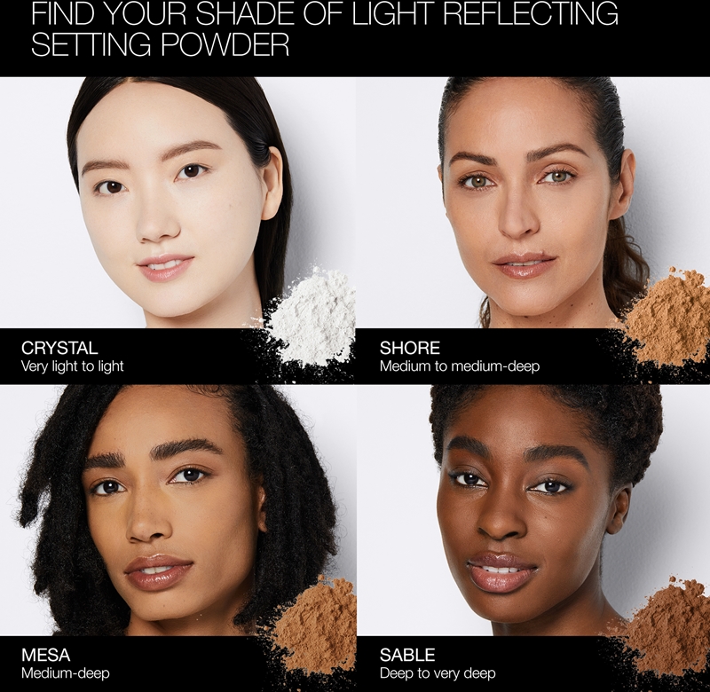 NARS MINI Light Reflecting SETTING POWDER - PRESSE hosszan tartó fixáló ...