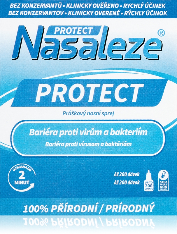 Nasaleze Protect 800mg nosní sprej při chřipce a nachlazení | notino.cz