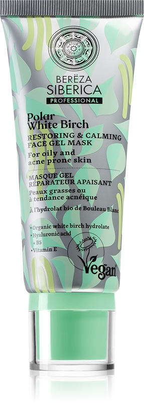 Natura Siberica Polar White Birch Soothing And Regenerating Mask for ...